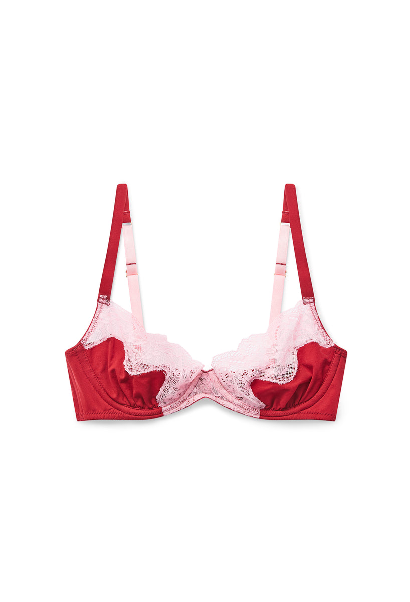 Raspberry Lacie Bra – Fruity Booty