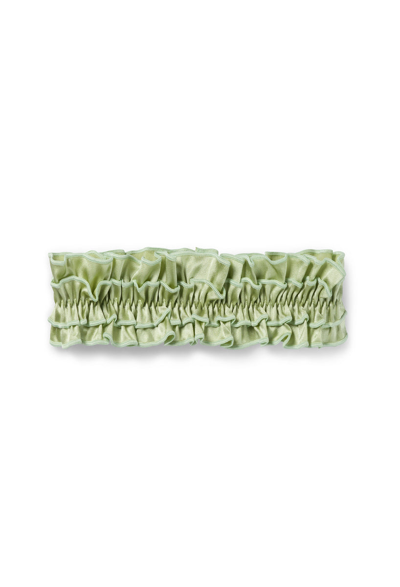 Pistachio Ruffle Garter – Fruity Booty